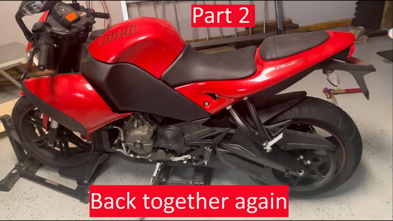2009 Buell 1125CR Fuel Pump Replacement Pt2 - Reassembly - YouTube