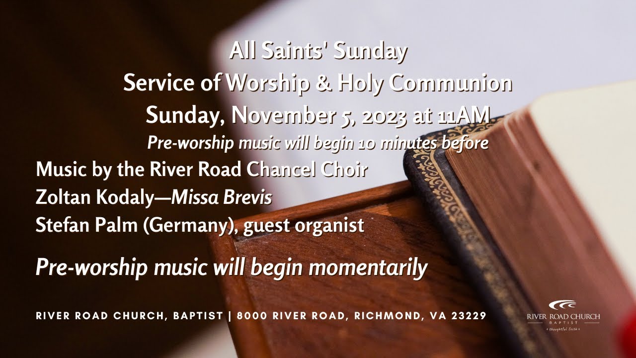 All Saints' Sunday River Road Church, Baptist Service of Worship & Holy ...