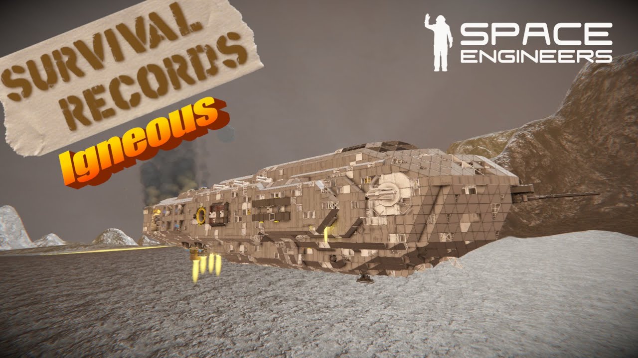 Survival Records, Igneous (Space Engineers Lets Play) E28 - YouTube