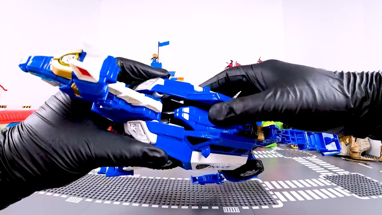 헬로카봇 트루폴리스변신!! Hello Carbot True Police Transformation!! - YouTube