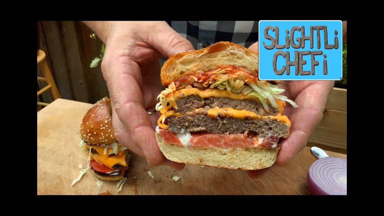 Quick Grilled Burger for busy days - YouTube