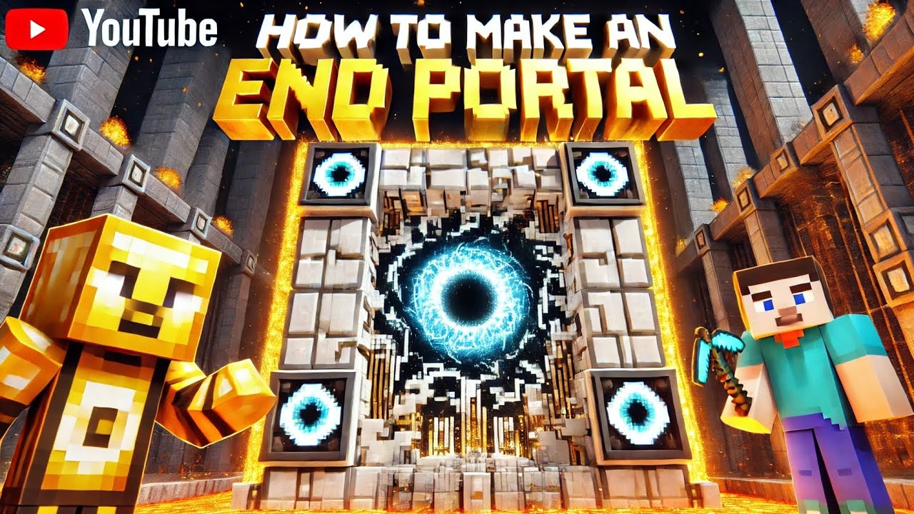 How to make End Porter in Minecraft ? - YouTube