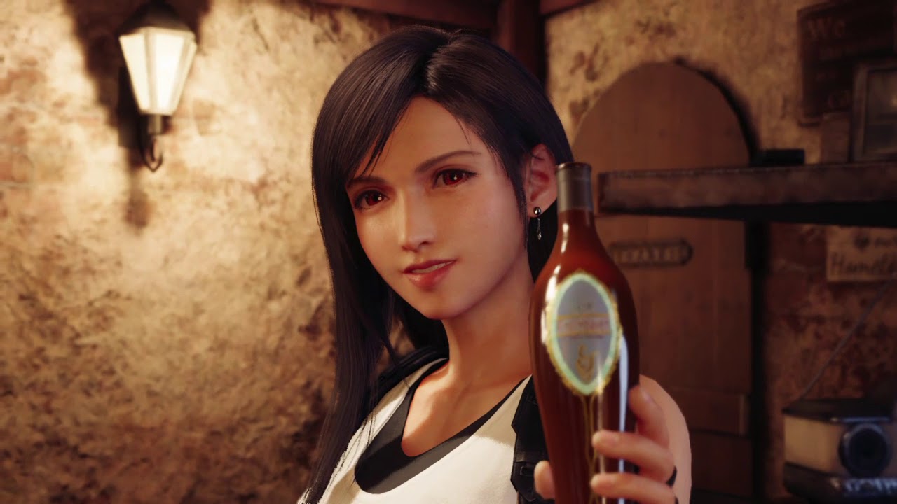 FINAL FANTASY VII REMAKE: Beautiful 😉 CloTi - YouTube