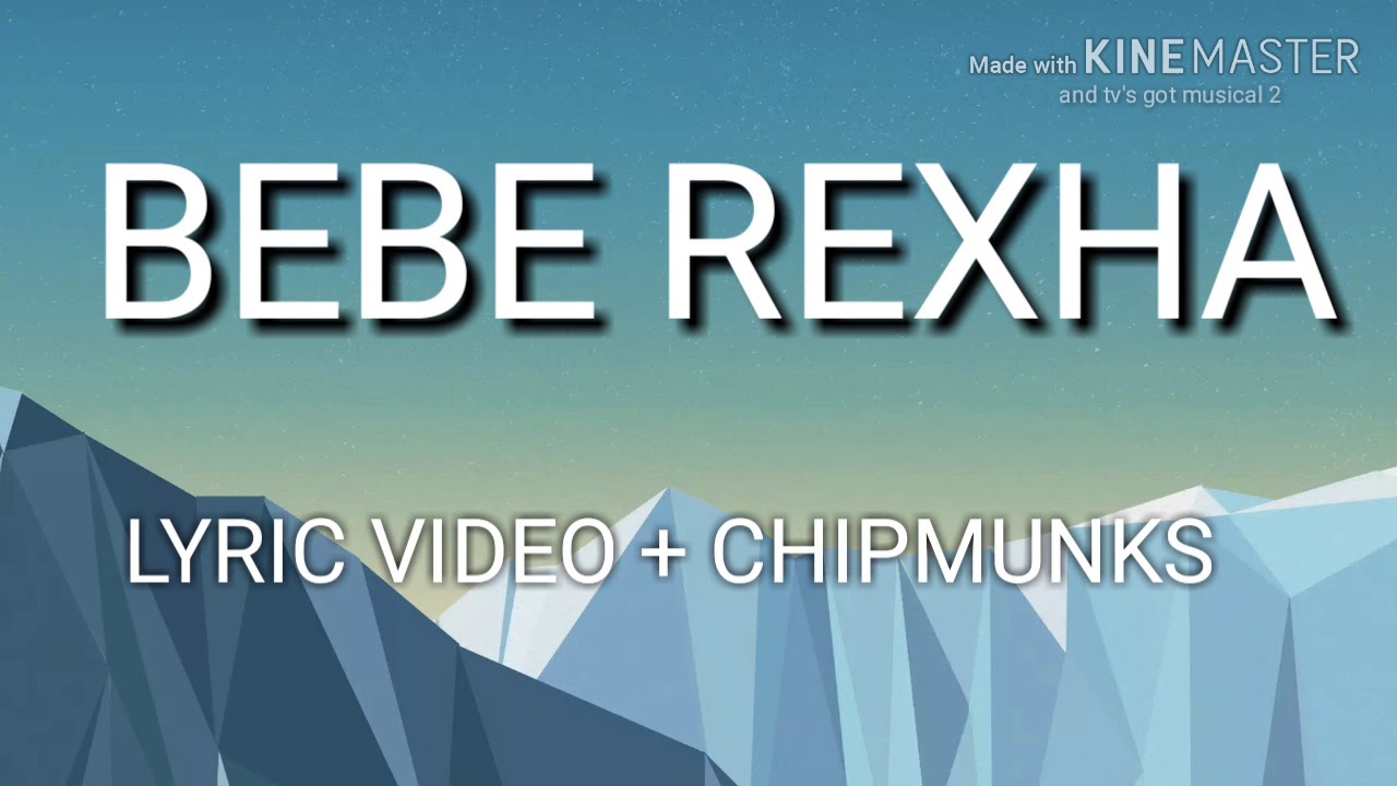 BEBE REXHA "LAST HURRAH" LYRICS + CHIPMUNKS || Week 1 - YouTube