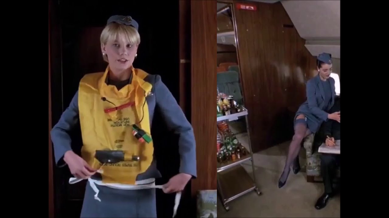 Amanda Donohoe & Catherine Oxenberg as stewardesses - The Lair Of The ...