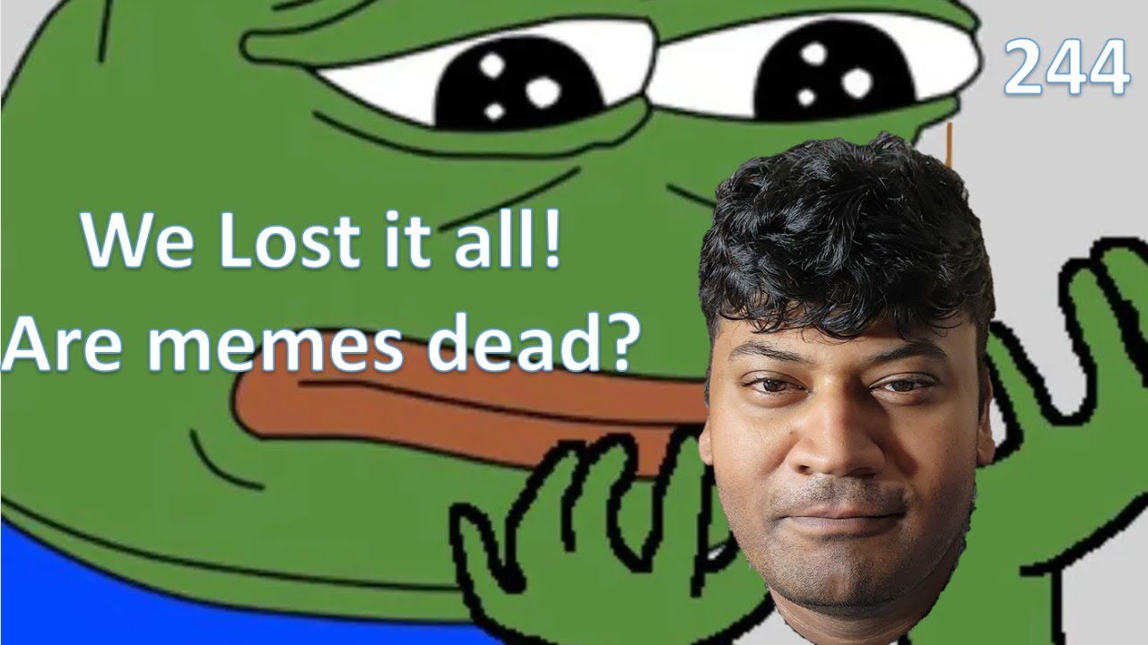 We Lost it all! Are memes dead? #pepe #ben #mong #bros - YouTube