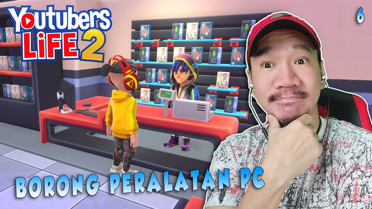 UPGRADE COMPUTER KENTANG KU - Youtubers Life 2 Indonesia #6 - YouTube