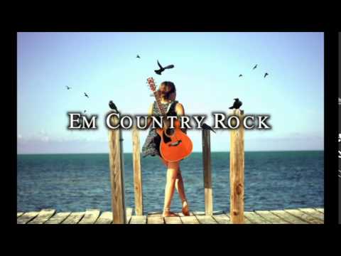 Em Country Rock 120 Guitar Backing Track - YouTube