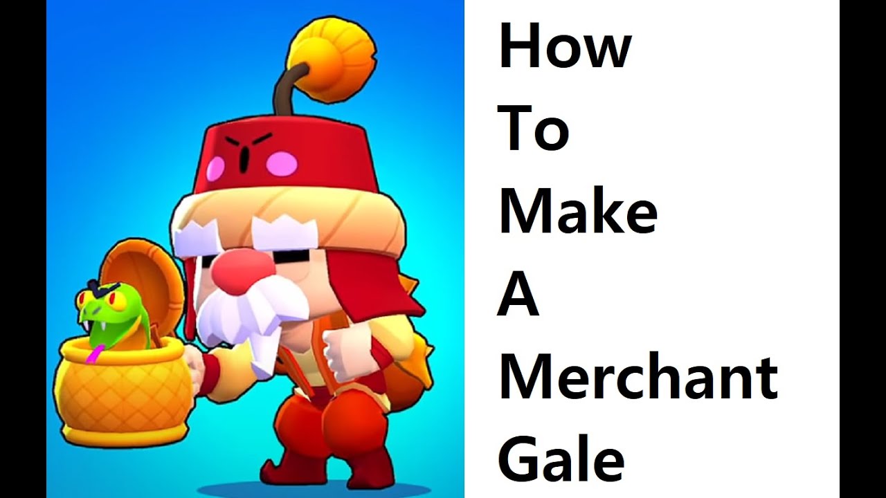 How to make a paper Merchant Gale New Skin Papercraft toy. Easy to make ...