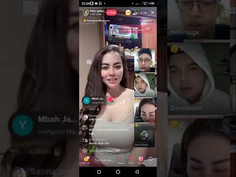 ratu galau pamer RAMBUT live di #tiktok  #viral