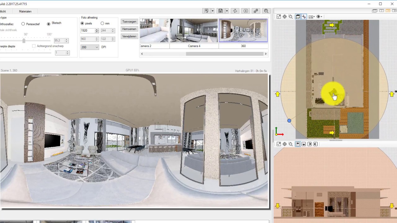 Unicorn Render STUDIO tutorial. Virtual reality 360 graden voor ...