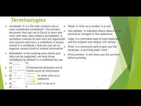 MS Excel for Beginner Part 1 - YouTube