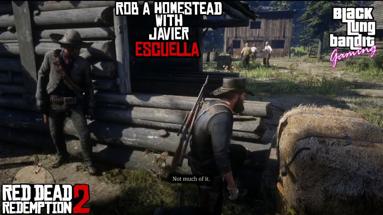 Red Dead Redemption 2 : Rob a Homestead with Javier Escuella - YouTube