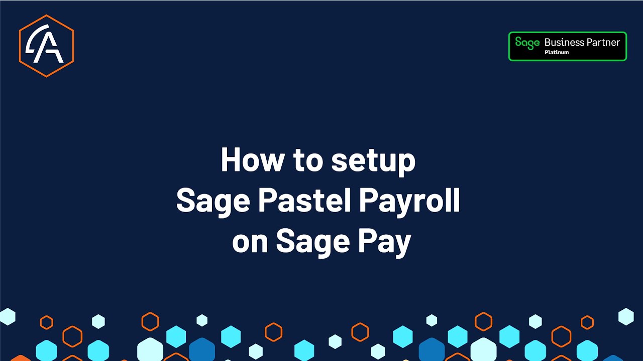 How to setup Sage Pastel Payroll on Sage Pay - YouTube