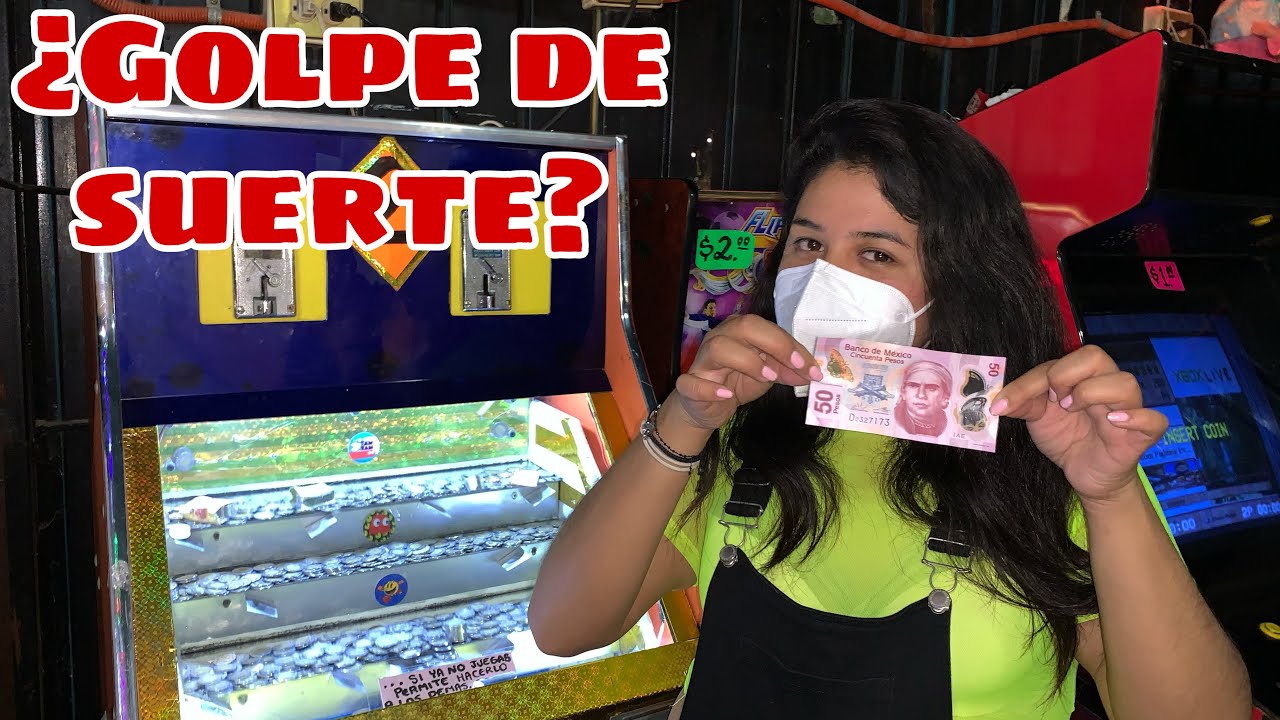 GANANDO BILLETES En La Maquinita De Cascada!! - Máquinas Tragamonedas ...
