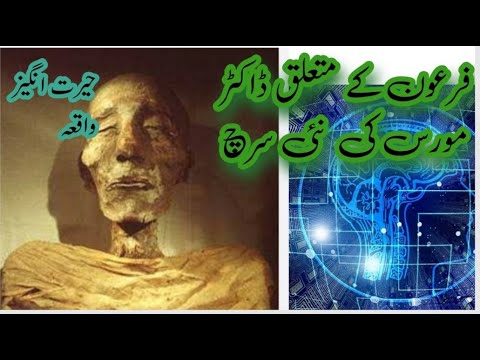 فرعون کے متعلق ڈاکٹر مورس کی نئی سرچ|حیرت انگیز واقعہ FRAUN ABOUT ...