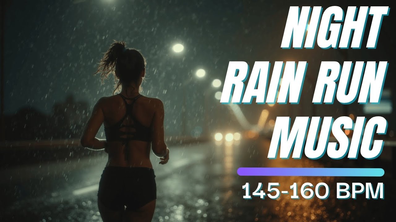 Night Rain Run | Epic Running Music Mix for Intense Workouts ...