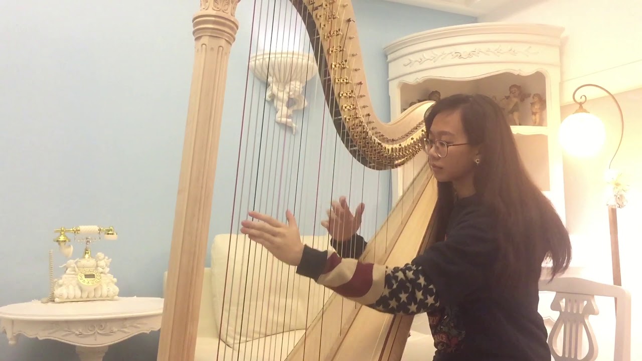 LiSA 「紅蓮華」 鬼滅之刃 Demon Slayer（ Harp Cover ) - YouTube