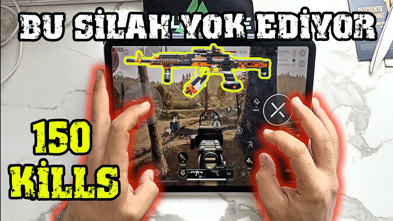 BU SİLAH EFSANE SEKMİYOR - GARENA DELTA FORCE MOBİLE GAMEPLAY - İPAD PRO HANDCAM - YouTube