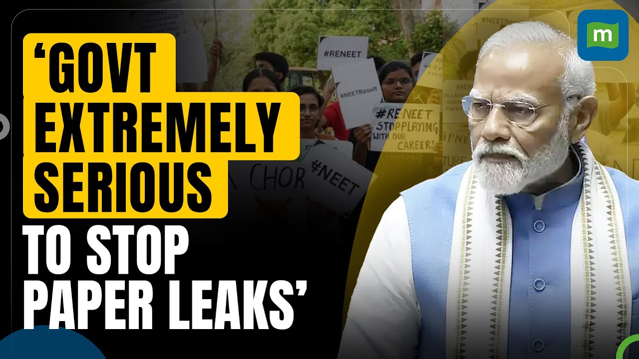 PM Modi Discusses Preventing Paper Leaks And Accuses Congress Of ...
