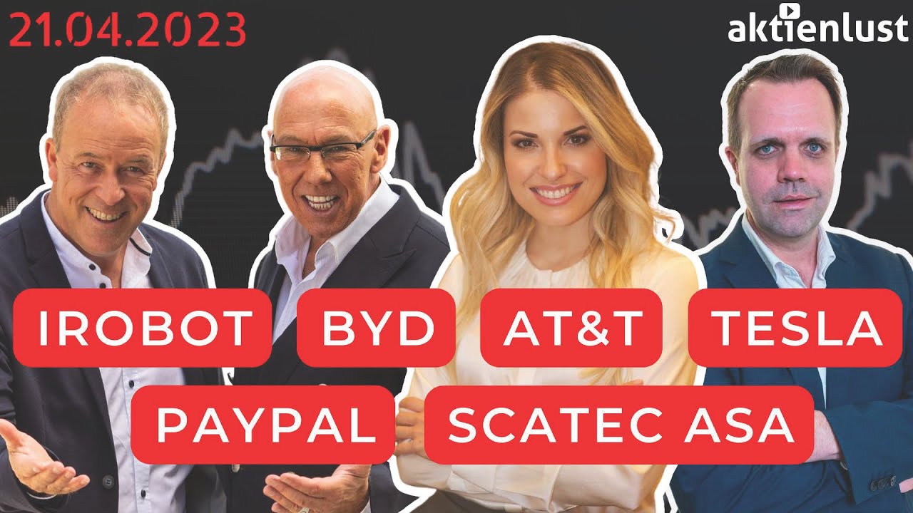 Paypal, TUI, iRobot, Tesla, BYD, Vonovia, AT&T uvm.: Die Börsenshow ...