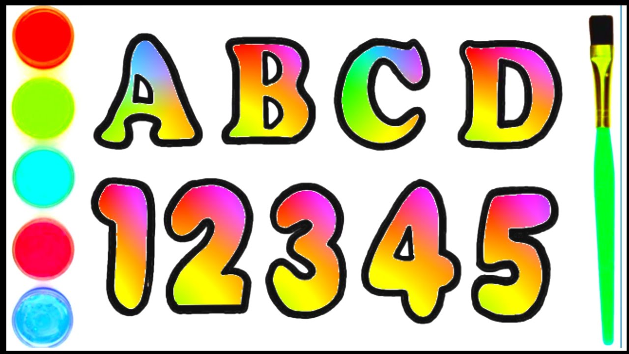 Learn easy counting number 1 2 3 | 1 2 3 counting number for kids # ...