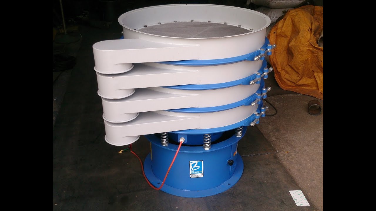 Vibro Sieving Machine for Wheat Flour Sieving from Bhalani Industries ...