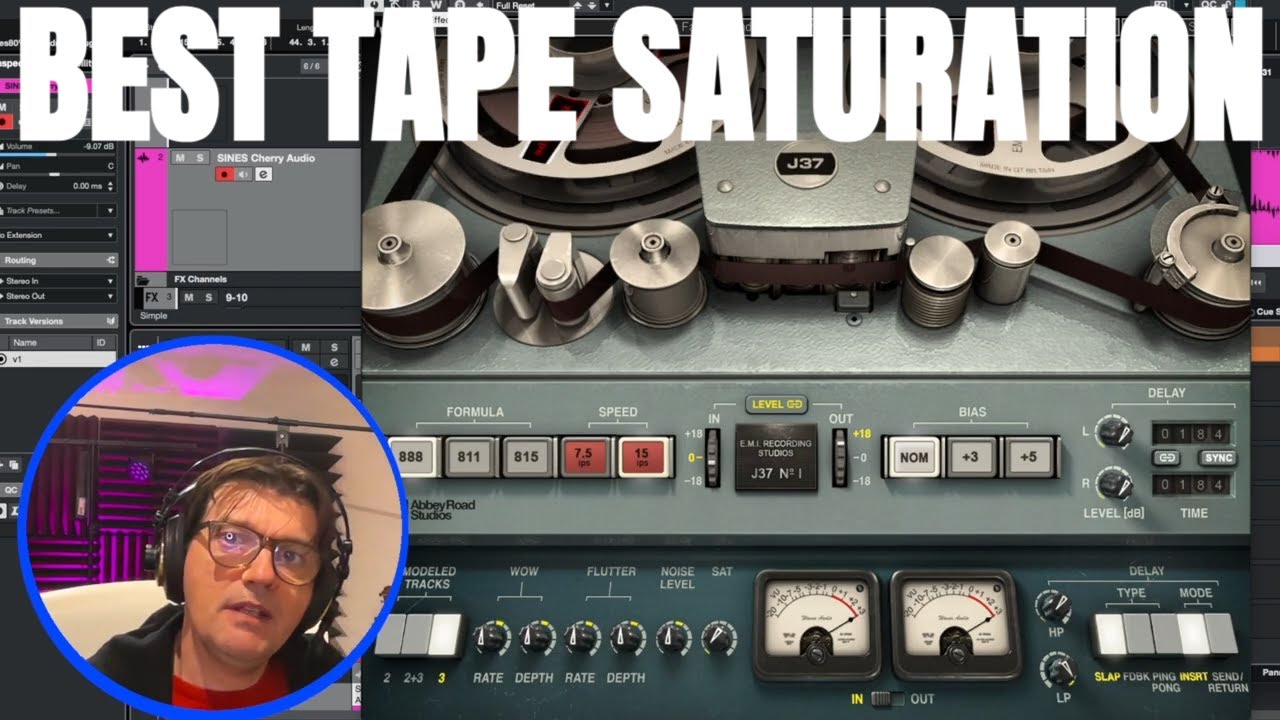 Choose the BEST TAPE PLUGINS for MIX & Mastering | WAVES J37 | Kramer ...