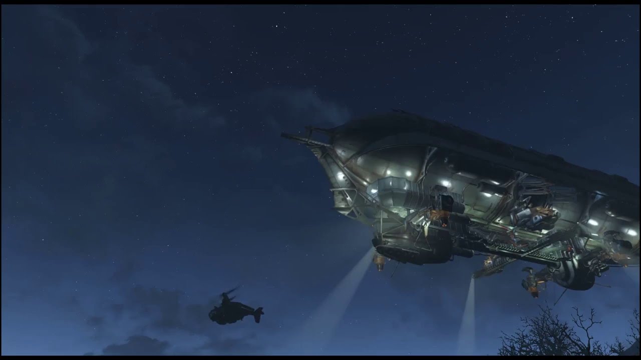 Fallout 4 - Docking the Prydwen - YouTube