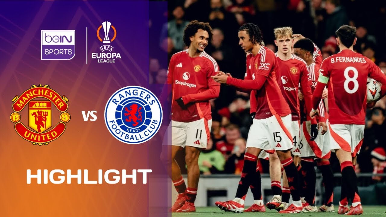 MANCHESTER UNITED VS RANGERS FC (2-1) | EXTENDED HIGHLIGHT & ALL GOALS ...