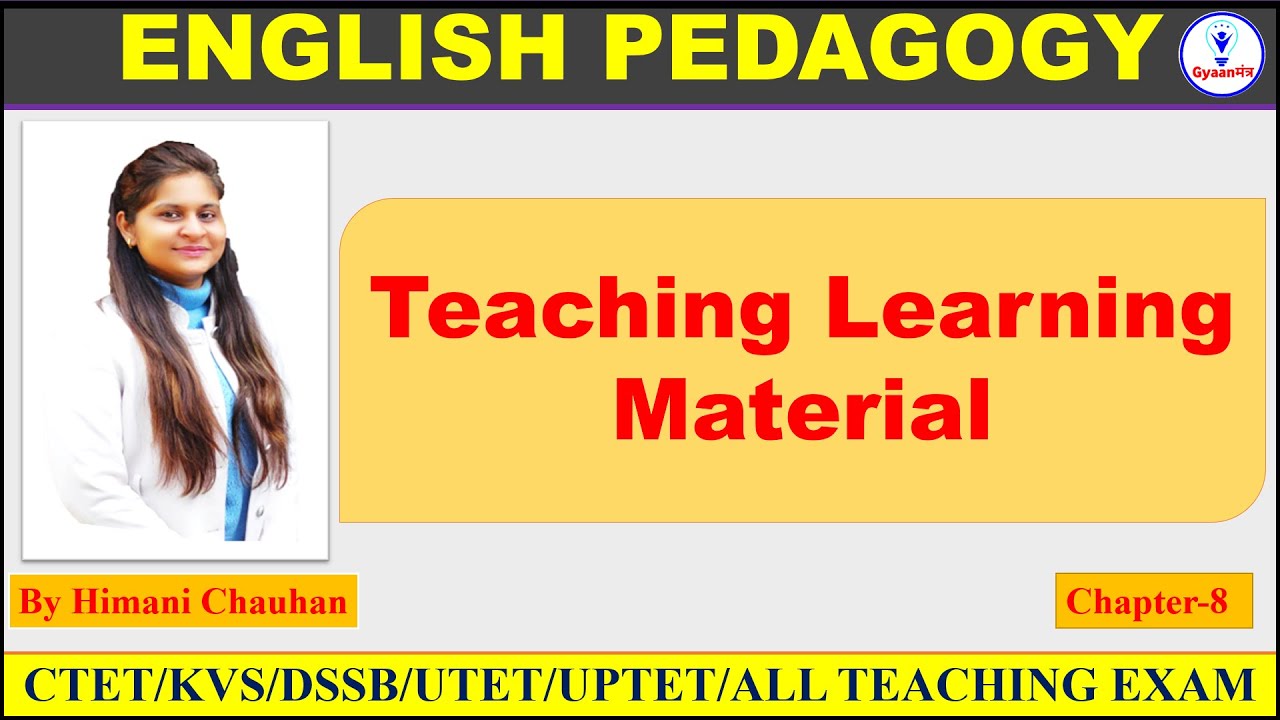 Teaching Learning Material | What is TLM - YouTube