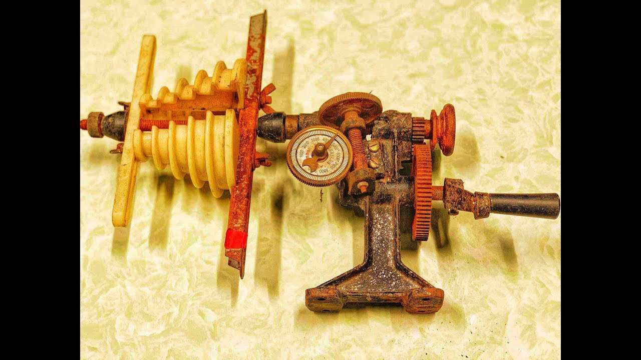Restoration motor winding machine old | Restoration Antique machine ...