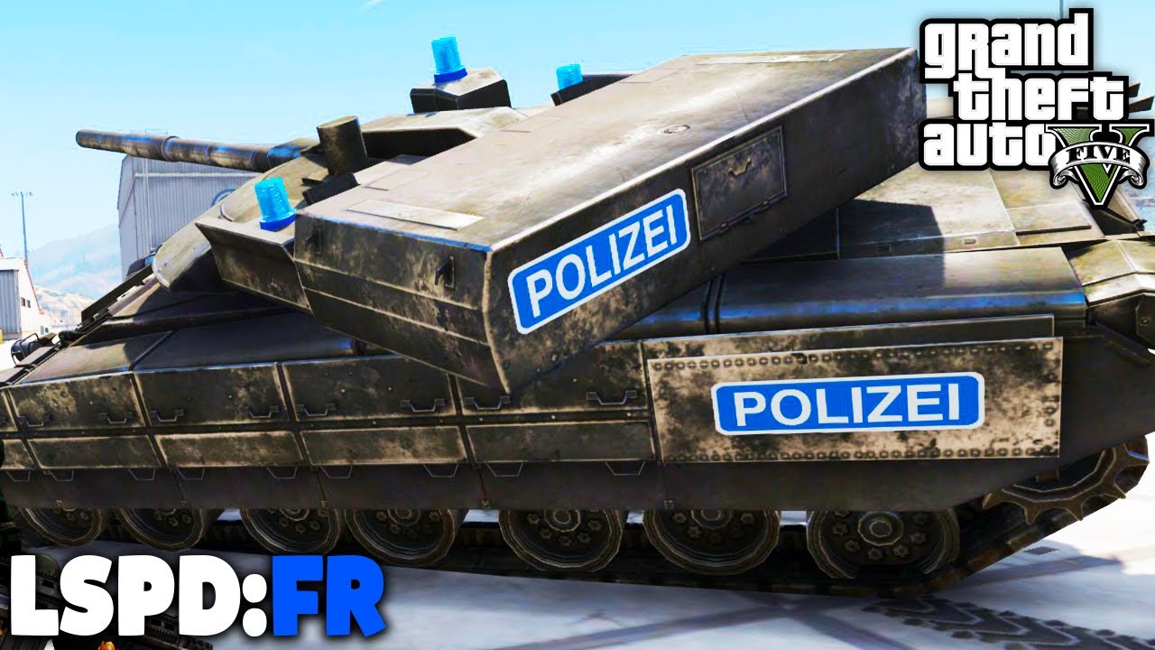 GTA 5 LSPD:FR - Der POLIZEIPANZER? - Deutsch - Polizei Mod #81 Grand ...