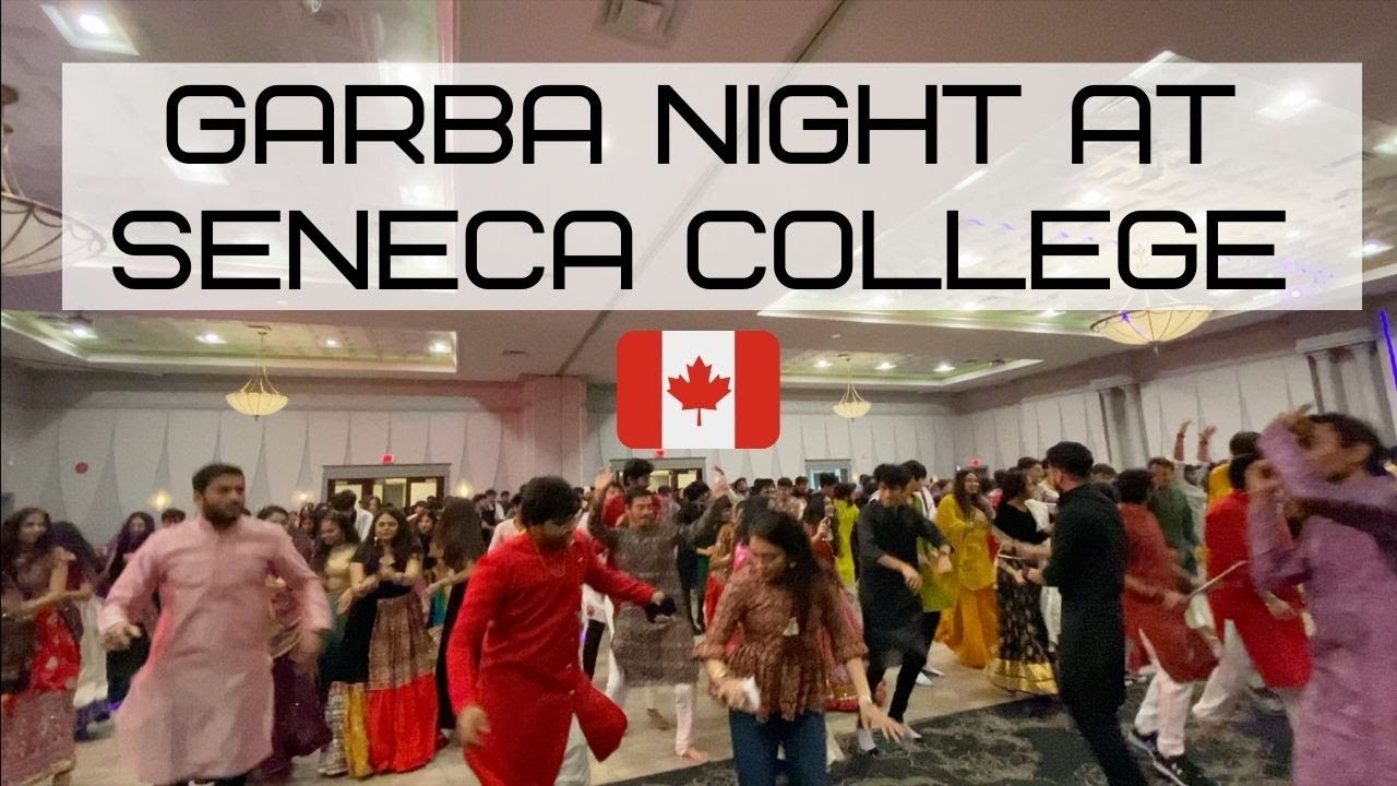 Garba Night at Seneca College | SSF Seneca | Vanshika Anand - YouTube
