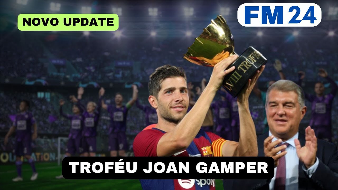 TROFÉU JOAN GAMPER - Update com o Troféu Disputado contra o Barcelona # ...