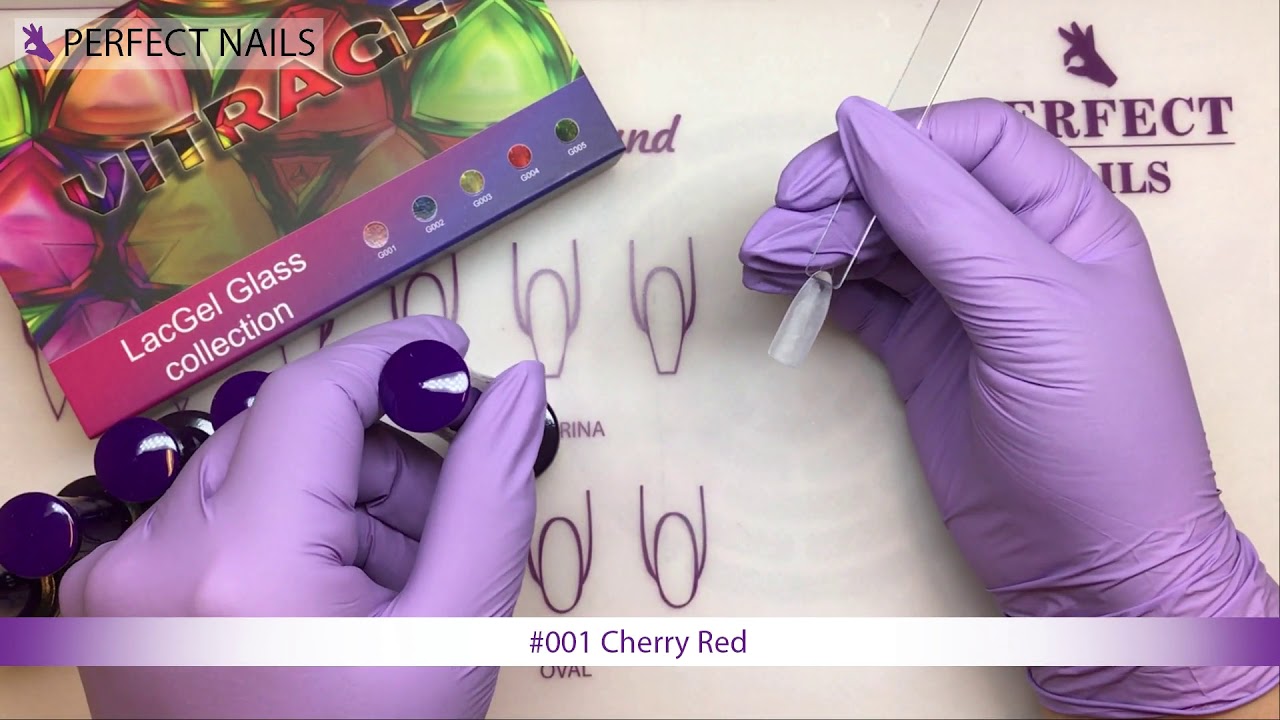 VITRAGE LacGel Glass Collection - Perfect Nails - YouTube