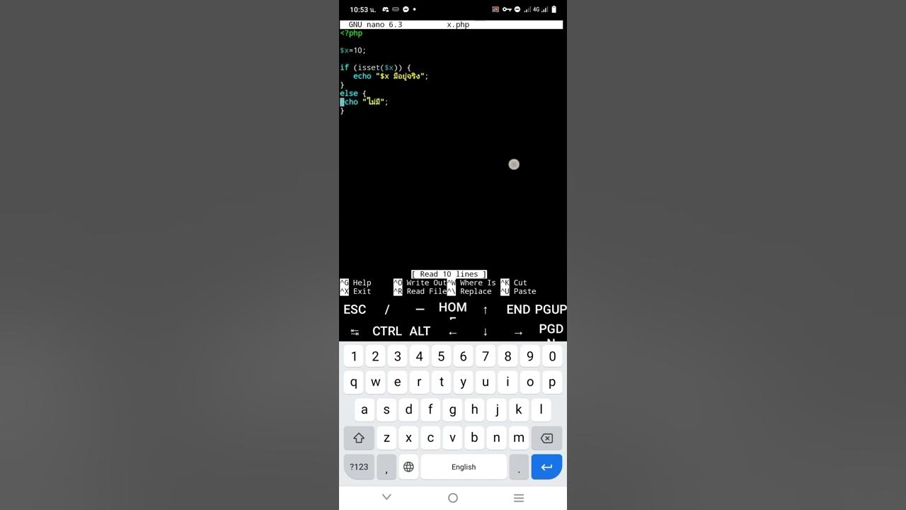 การใช้isset php - YouTube