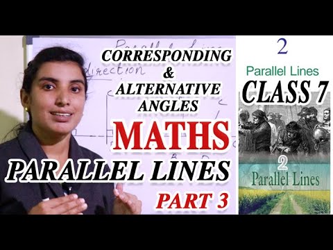 CLASS 7 - CHAPTER 2 - PARALLEL LINES CLASS 7 - Part 3 | SCERT | AIMY ...