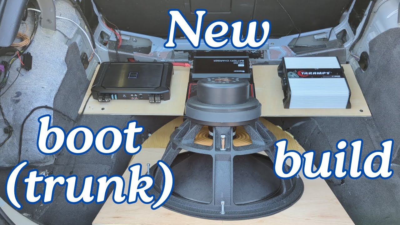 New boot (trunk ) build Part 1 - YouTube