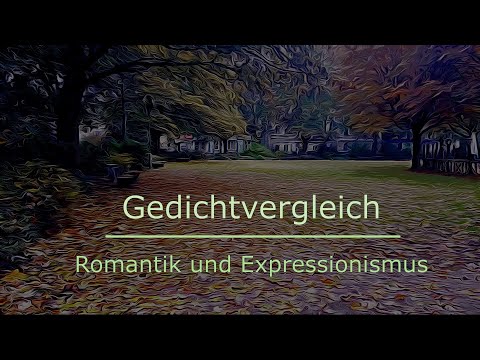 GEDICHTE VERGLEICHEN: Romantik und Expressionismus (Clemens Brentano und Else Lasker-Schüler)