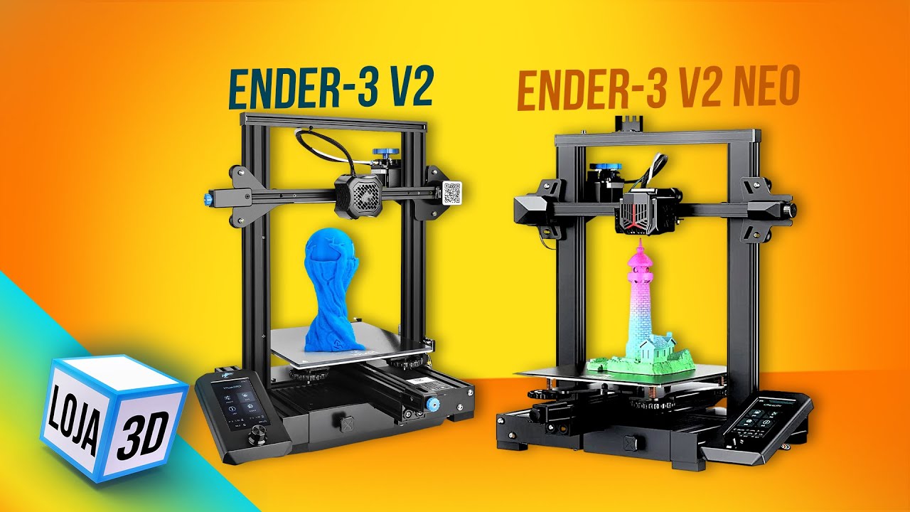 Creality Ender-3 V2 vs Ender-3 V2 NEO: Qual impressora 3D é a melhor ...