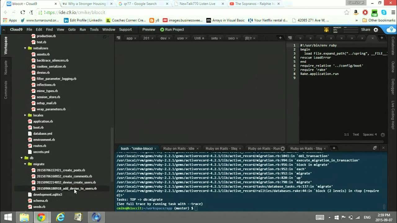 Help Forum: ActiveRecord::PendingMigrationError - YouTube