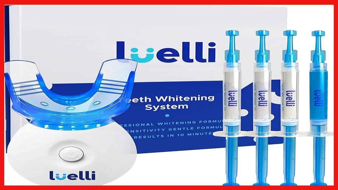 Great product - LUELLI Teeth Whitening Kit with LED Light, 35% Carbamide Peroxide, Teeth ...