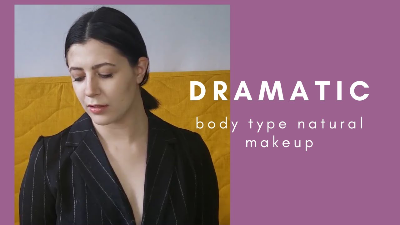 DRAMATIC EVERYDAY MAKEUP LOOK | kIBBE'S DRAMATIC BODY TYPE MAKEUP - YouTube