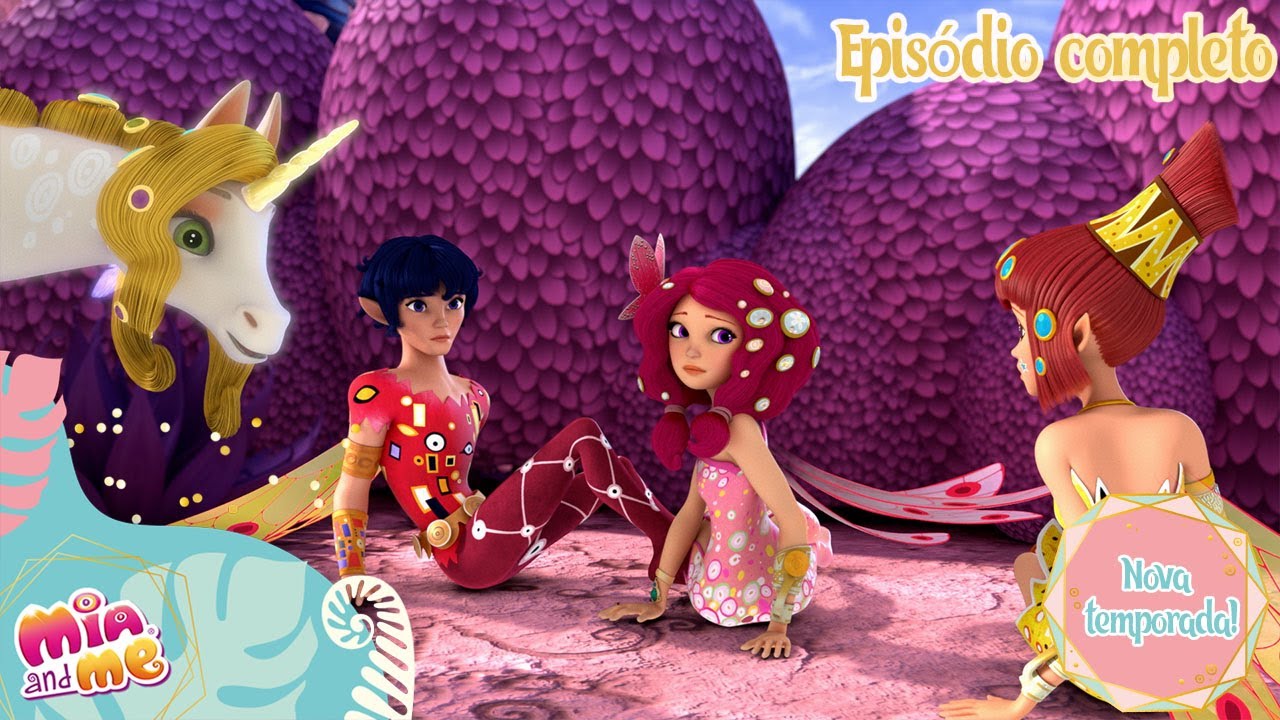 Jardins Suspensos 🌿🏞️🦄 | Temporada 4 | Episódio 17 | Mia and Me - YouTube