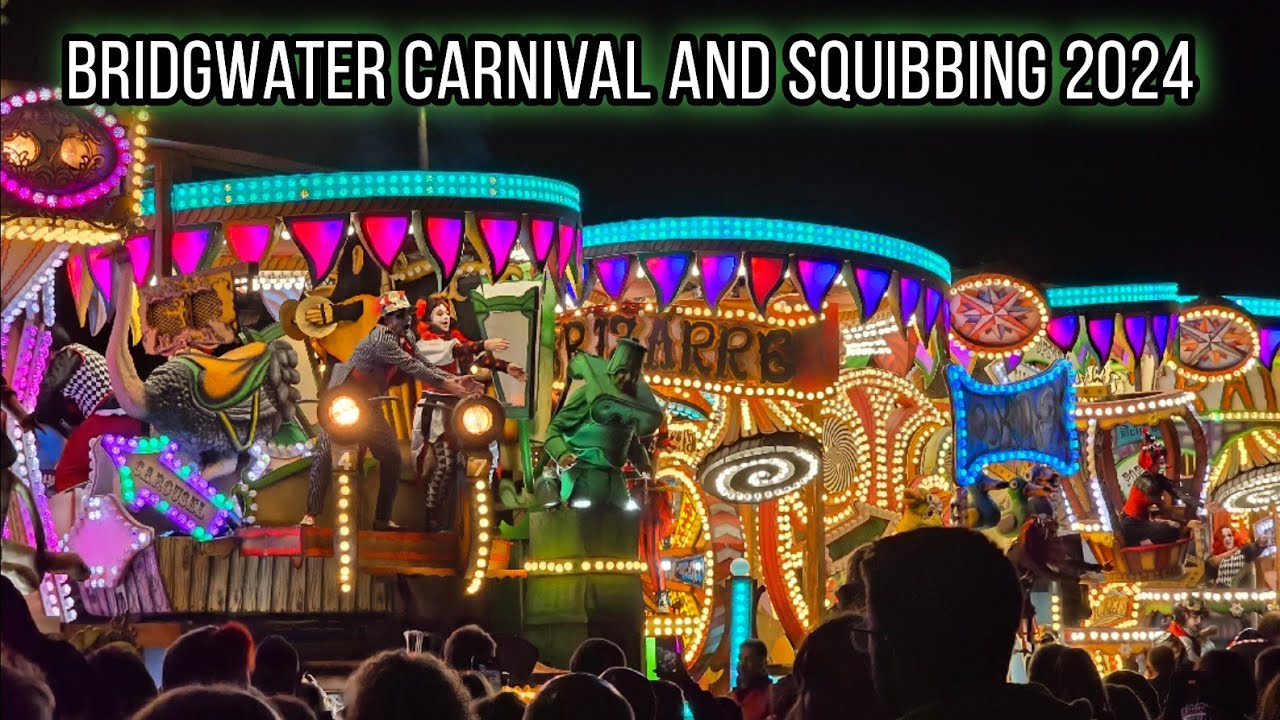 Bridgwater carnival and squibbing 2024 - YouTube