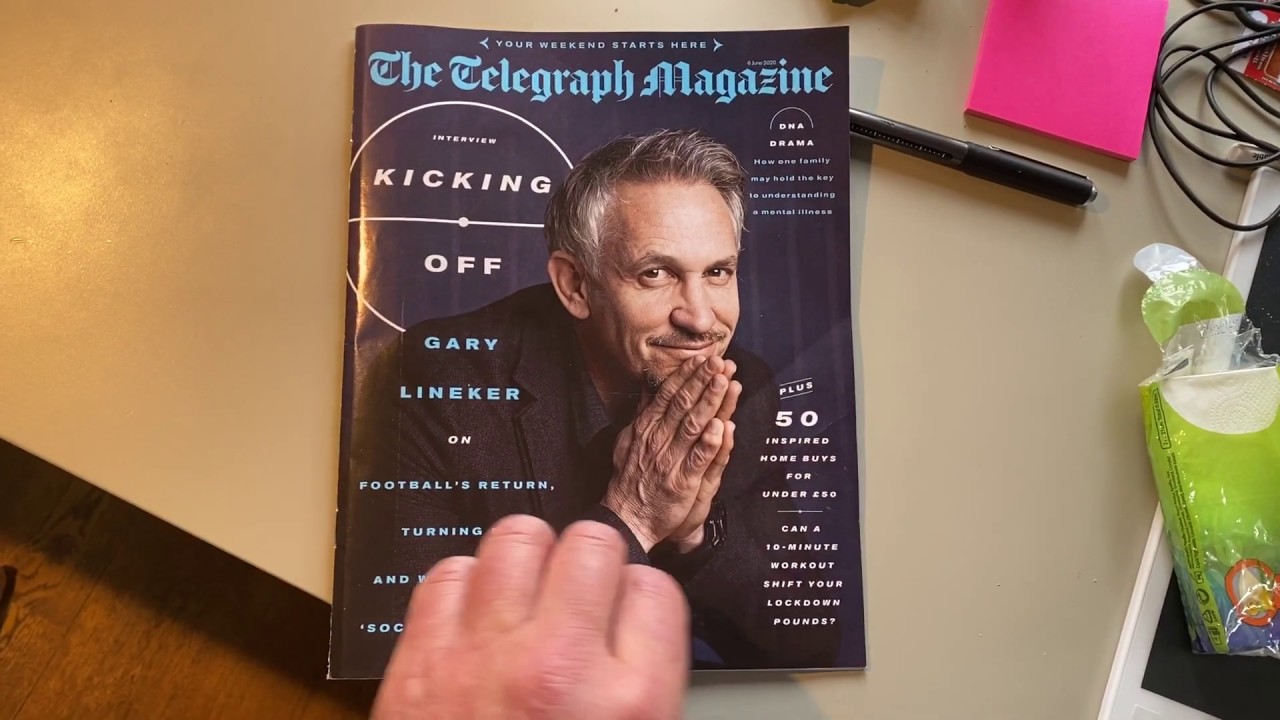 The Telegraph Magazine - Jonathan Margolis teaser - YouTube