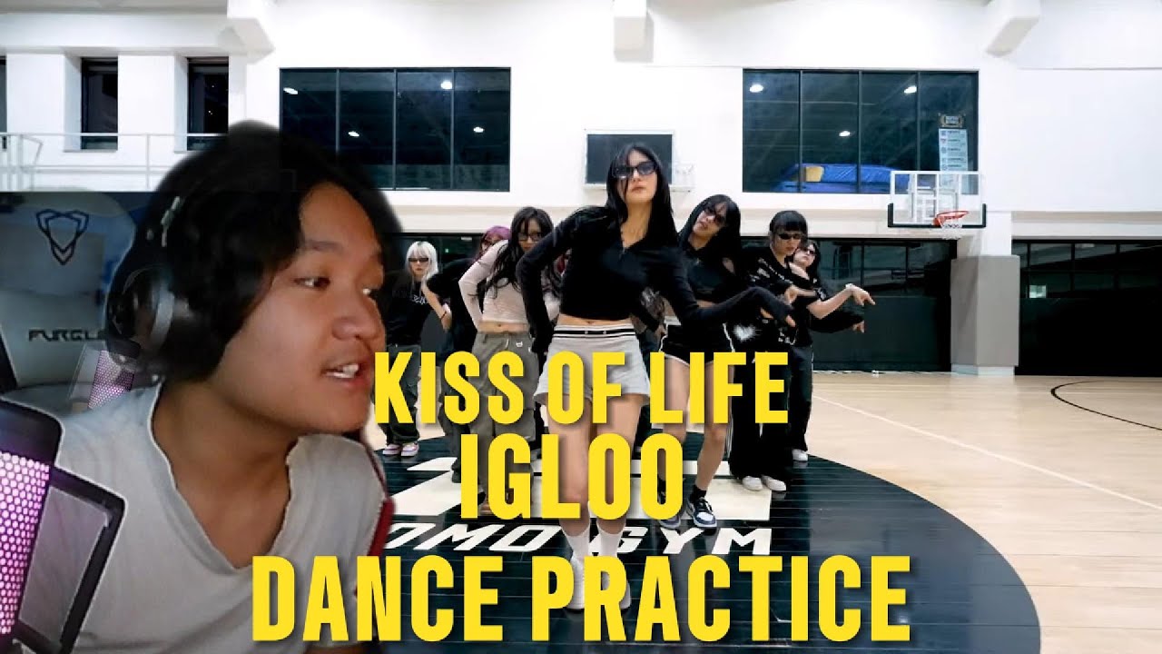 REACTING TO KISS OF LIFE | 'Igloo' Dance Practice - YouTube