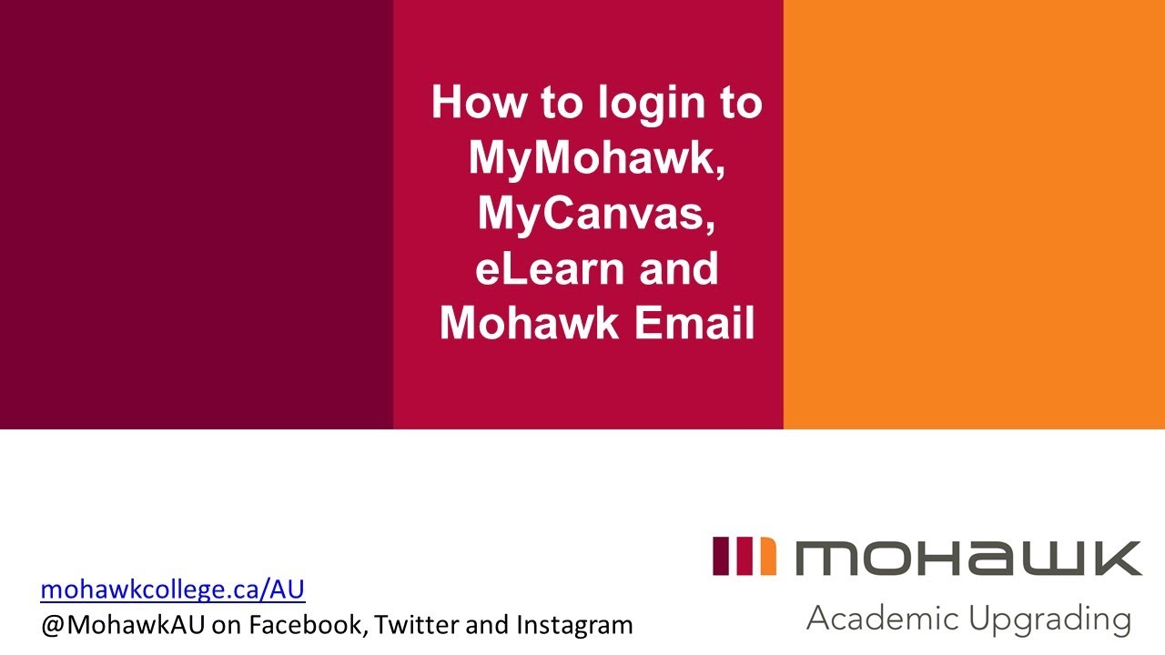 MyMohawk: How to Login - YouTube