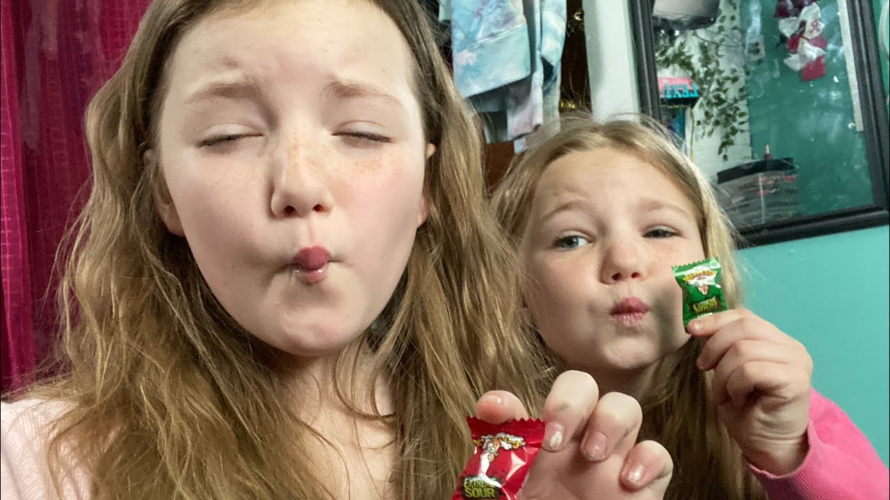 Eating candy - YouTube